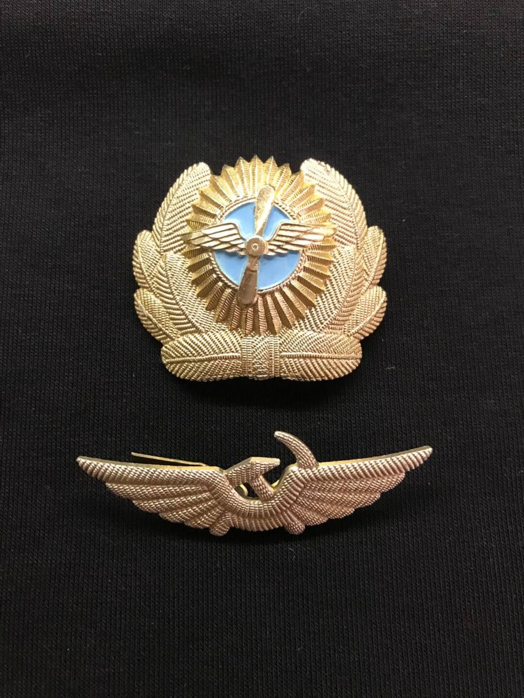 Vintage Soviet Air Force Cockades – Wings, Propeller, Sickle Set - Etsy