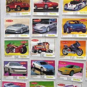 Turbo Chewing Gum Wrappers. 60 Turbo Gum Wrappers, Turbo Chewing Gum ...