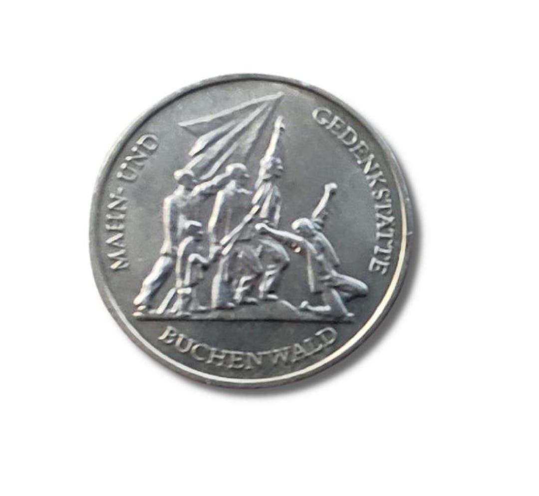 1972 East Germany GDR 10 Marks Buchenwald Memorial Silver Coin - Etsy
