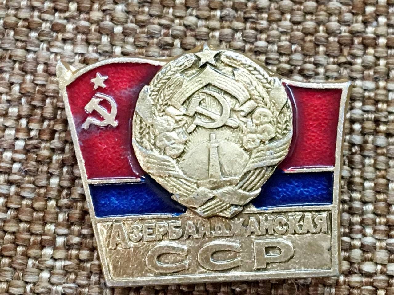 Set of 5 Unique Badges Each With Flag and Emblem of One of - Etsy