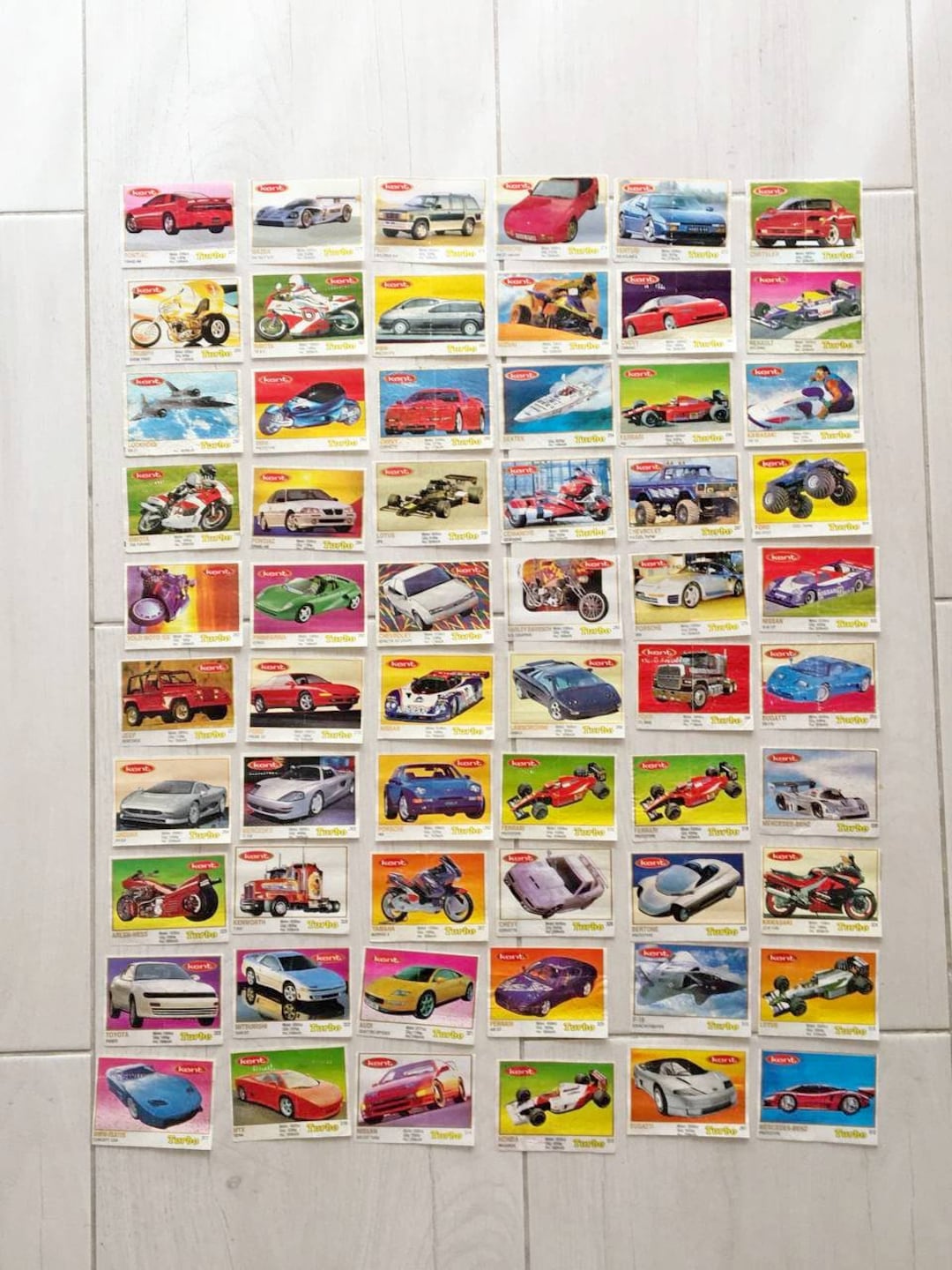 Turbo Chewing Gum Wrappers. 60 Turbo Gum Wrappers, Turbo Chewing Gum ...