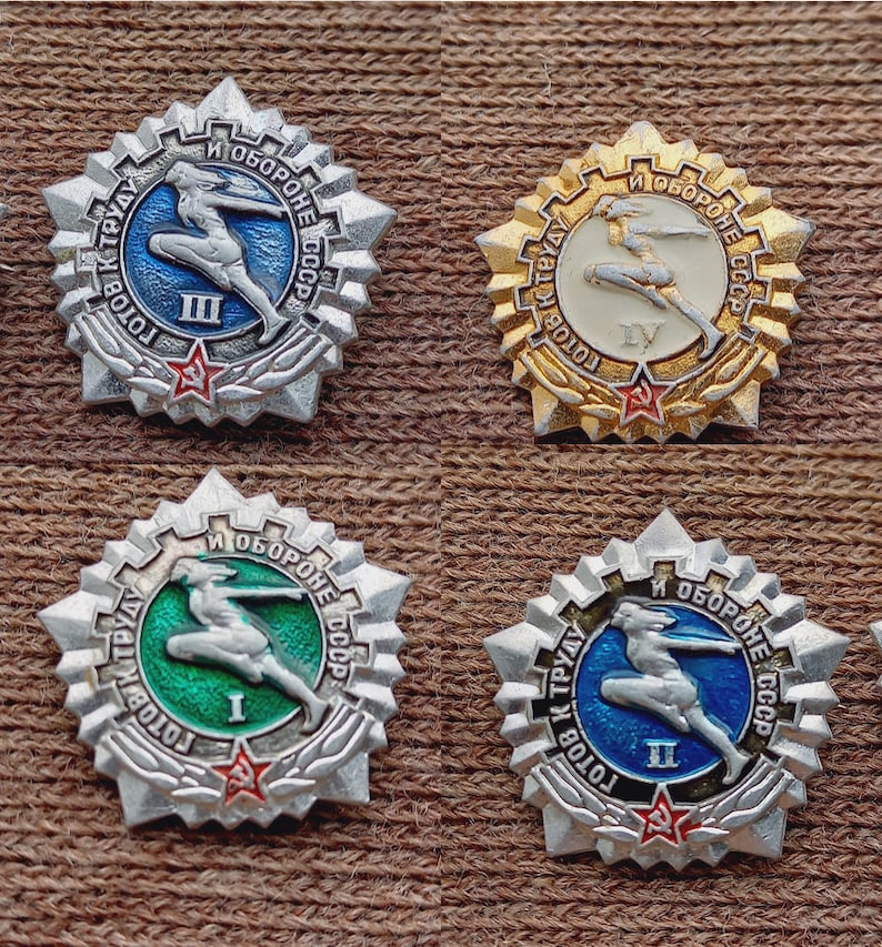 Set of 4 Badges of Four Degrees ready for Labor and - Etsy