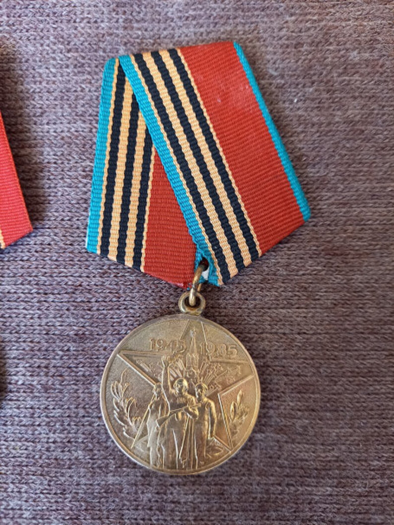 Lot of 4 medals with ribbons WW2 Soviet USSR Russian Veteran | Etsy