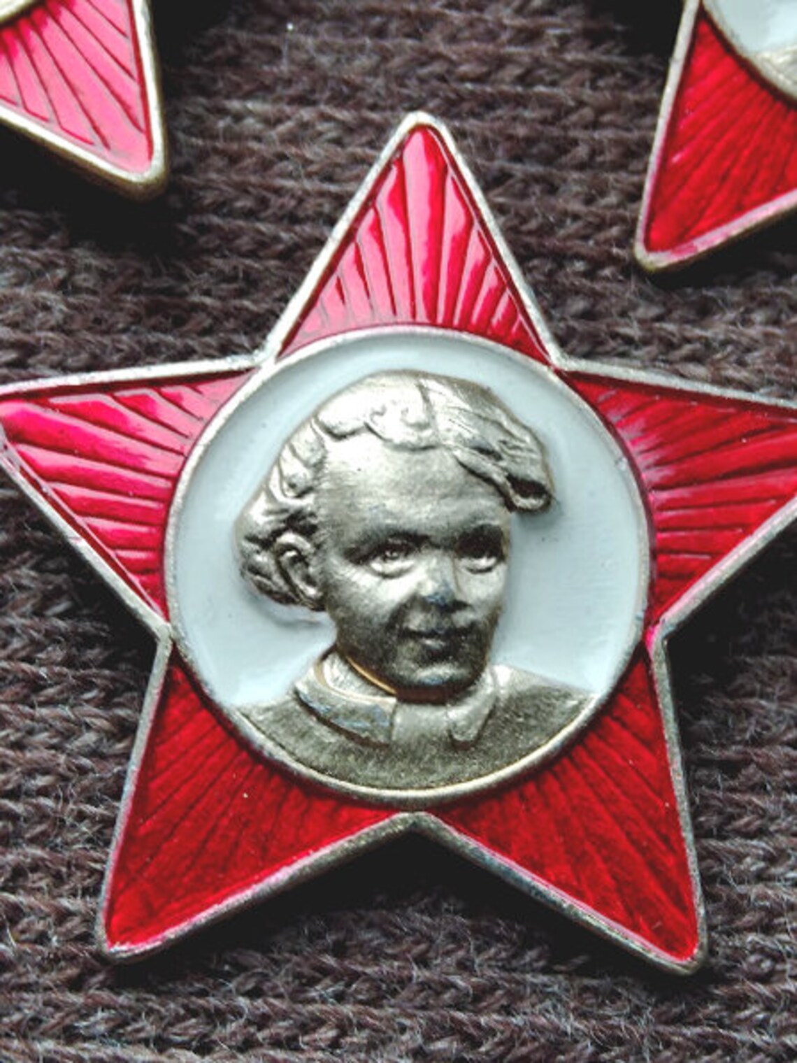 Set of 5 Pcs Vintage Soviet Pin Red Star Vintage Pin Young - Etsy UK