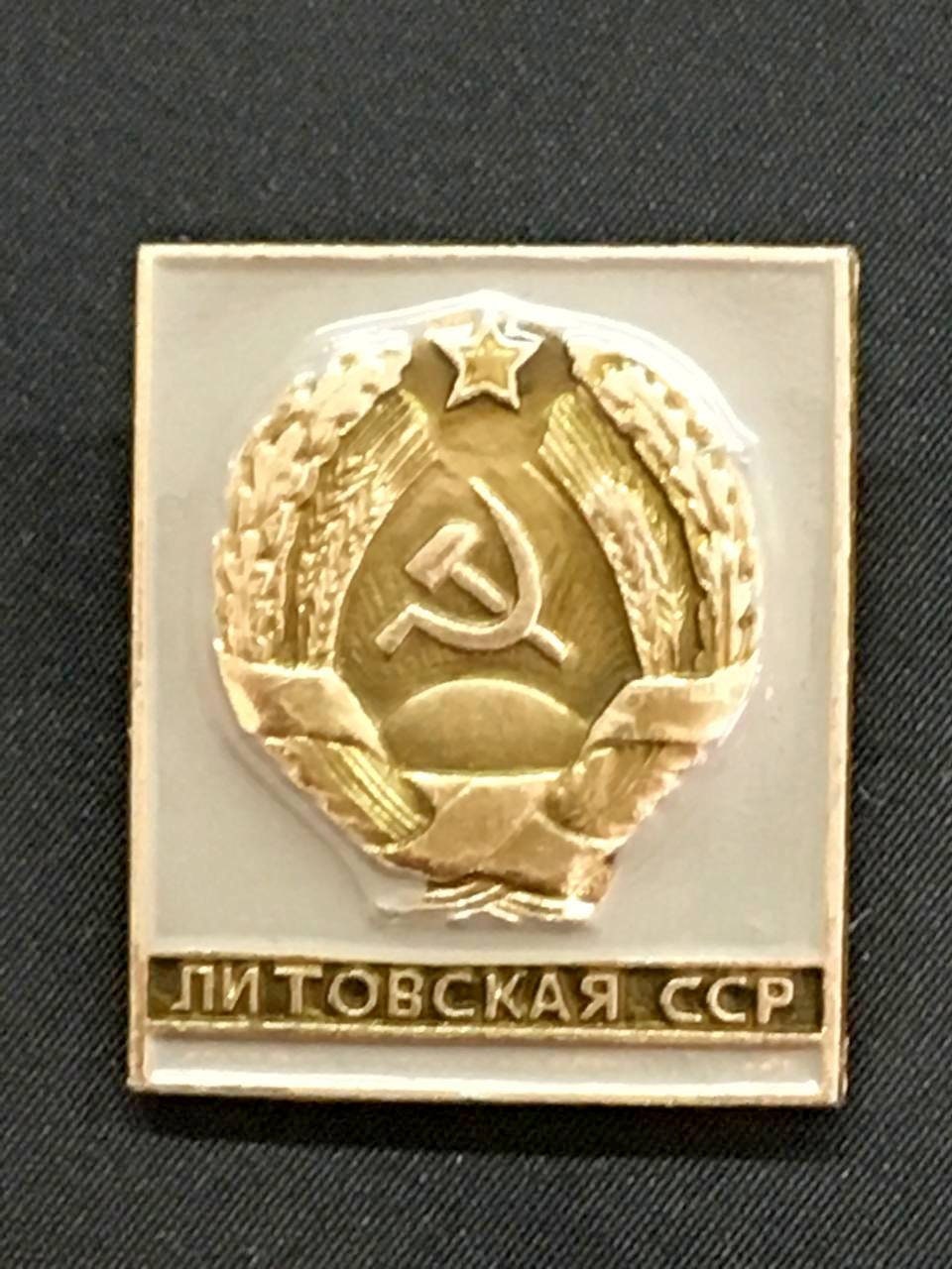 Soviet Union Republic Badges, USSR Coat of Arms, Faleristics, Set of 5 ...