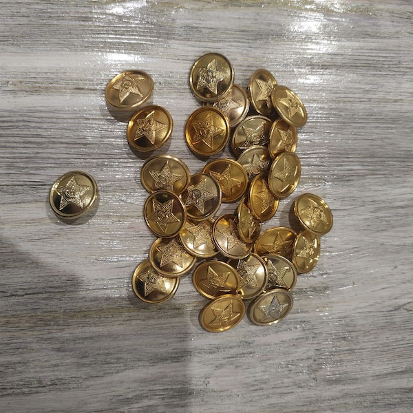 Soviet Army Buttons - Etsy