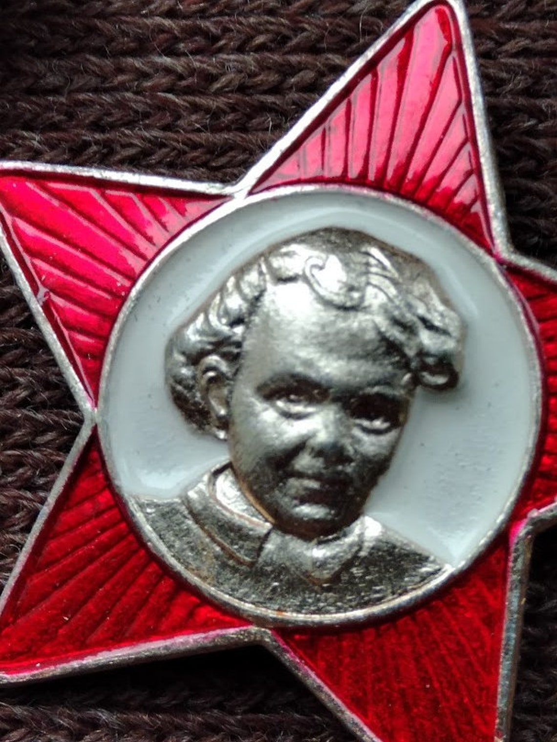 Set of 3 Pcs Vintage Soviet Pin Red Star Vintage Pin Young - Etsy