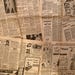 1 Lb Vintage 1970s Newspapers Lot - Aged Yellowed Newsprint for ...