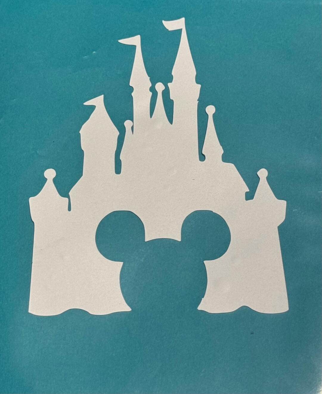 Disney Castle Mickey Ears Car Decal Sticker Truck Van SUV Vinyl ...