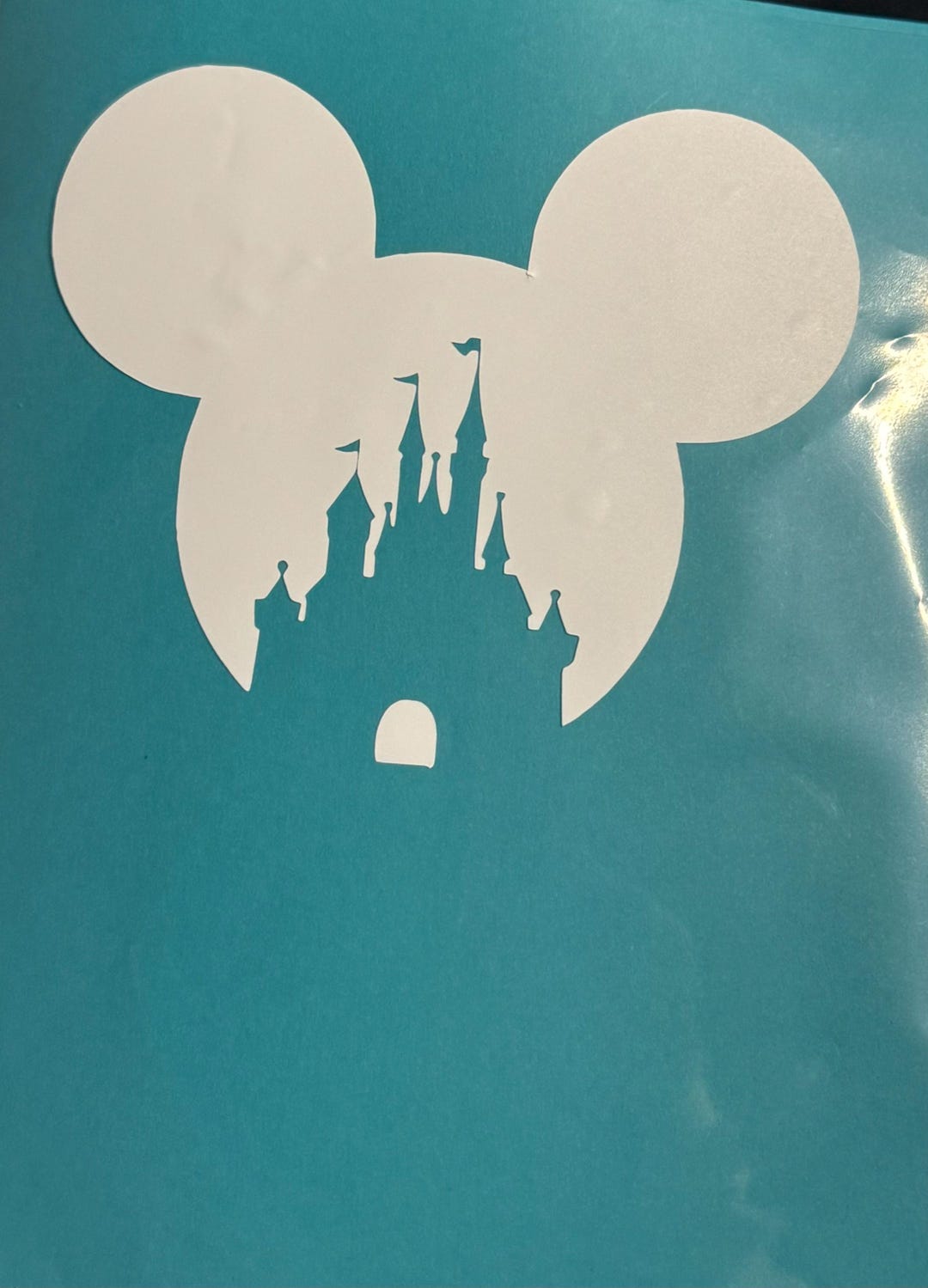 Disney Castle Mickey Ears Car Decal Sticker Truck Van SUV Vinyl ...
