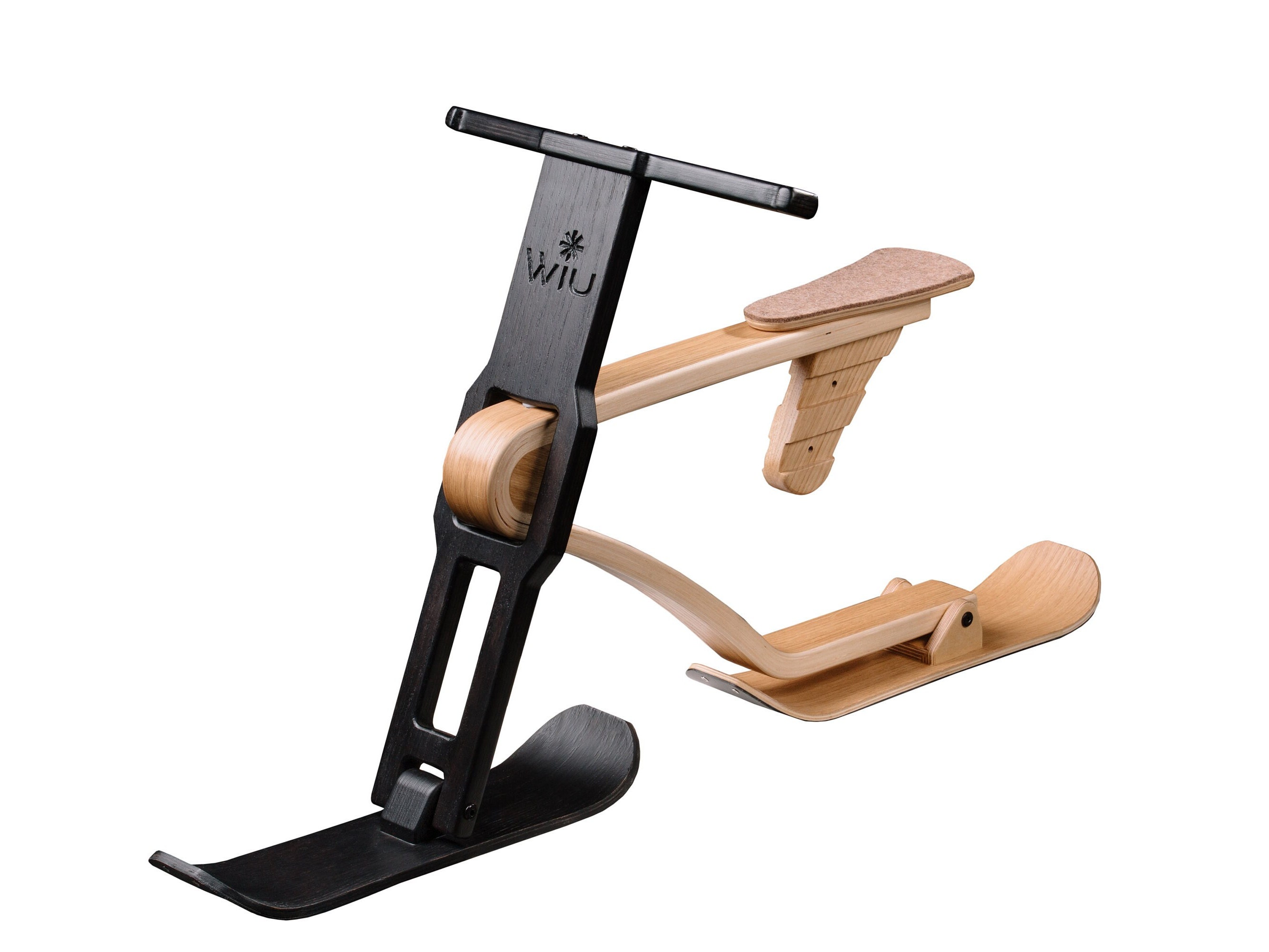 Snow Balance Bike Wiu, Winter Ski Bike for Children, Sled Ski Bike ...