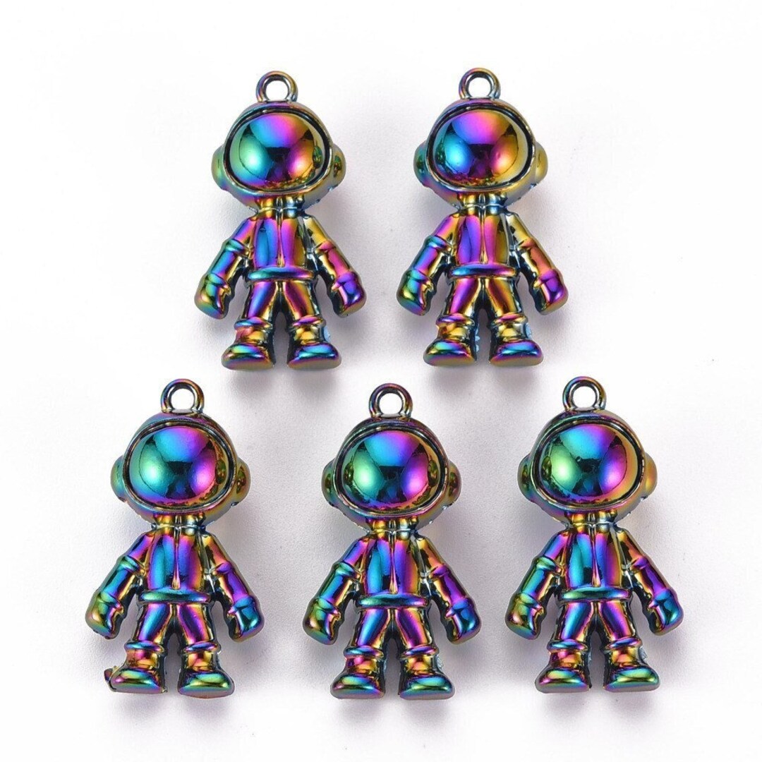 Rainbow Metal, Space Person, Astronaut, Spaceman, Rainbow Alloy ...