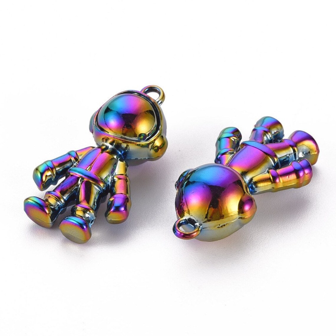Rainbow Metal, Space Person, Astronaut, Spaceman, Rainbow Alloy ...
