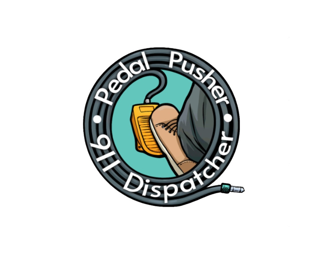 Pedal Pusher Die Cut Sticker - Etsy