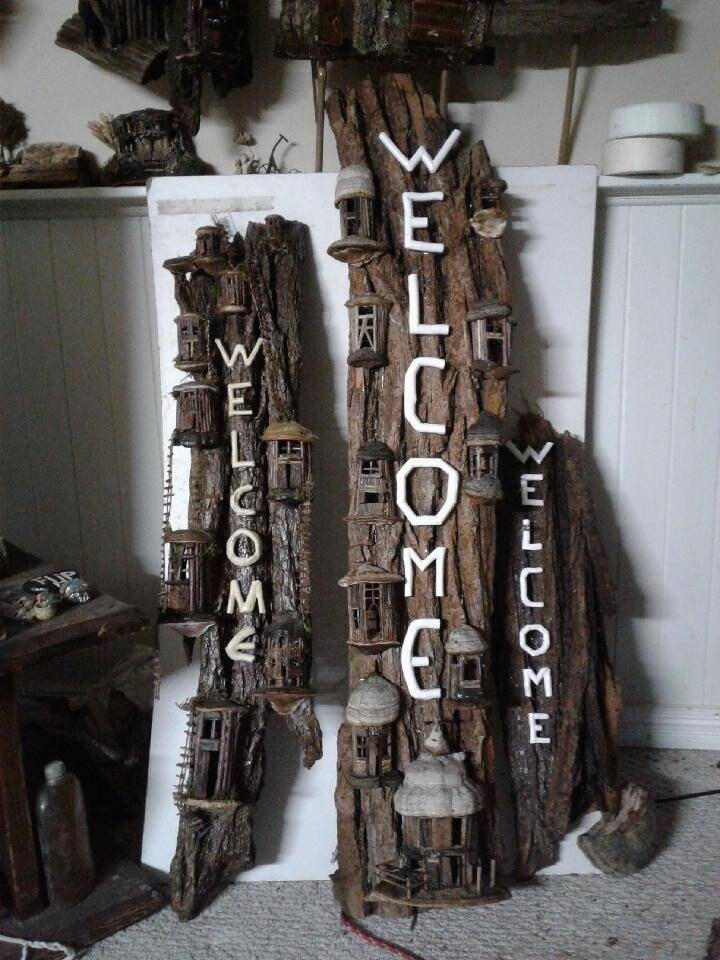 Custom Fairy/hobbit House Welcome Signs for Home and Garden - Etsy