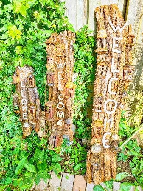 Custom Fairy/hobbit House Welcome Signs for Home and Garden - Etsy