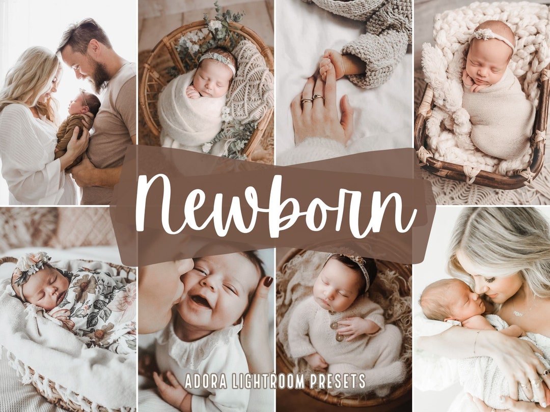 10 Mobile Lightroom Presets, Bright Airy Presets, Newborn Baby Presets ...