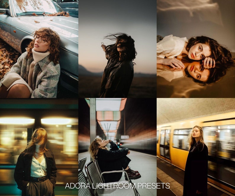 10 Film Lightroom Presets, Moody Presets, Dark Presets, Mobile ...