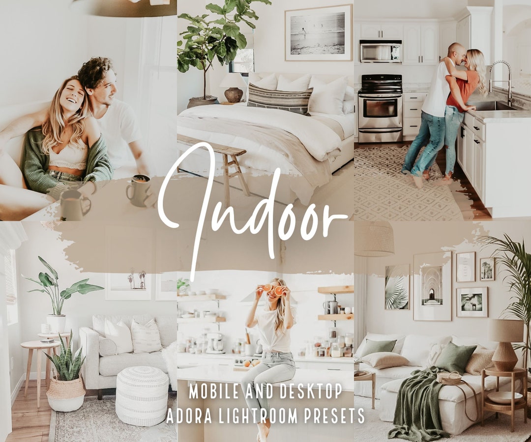 10 Indoor Bright Home Presets Lightroom, Mobile & Desktop Lightroom ...
