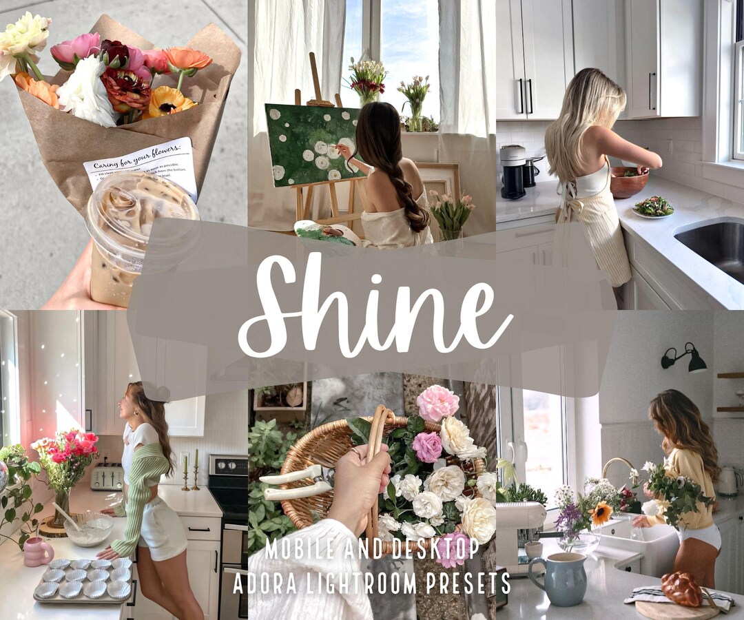 10 Lightroom Mobile, Clean Girl Presets, Natural Presets, Lifestyle ...