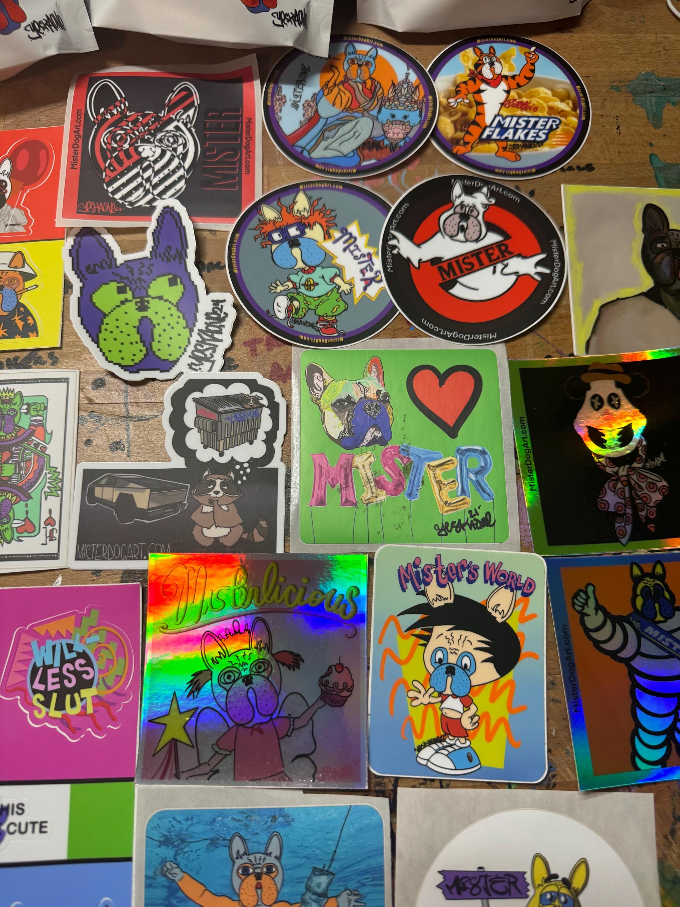 Mister Sticker Pack (20 Stickers) - Etsy