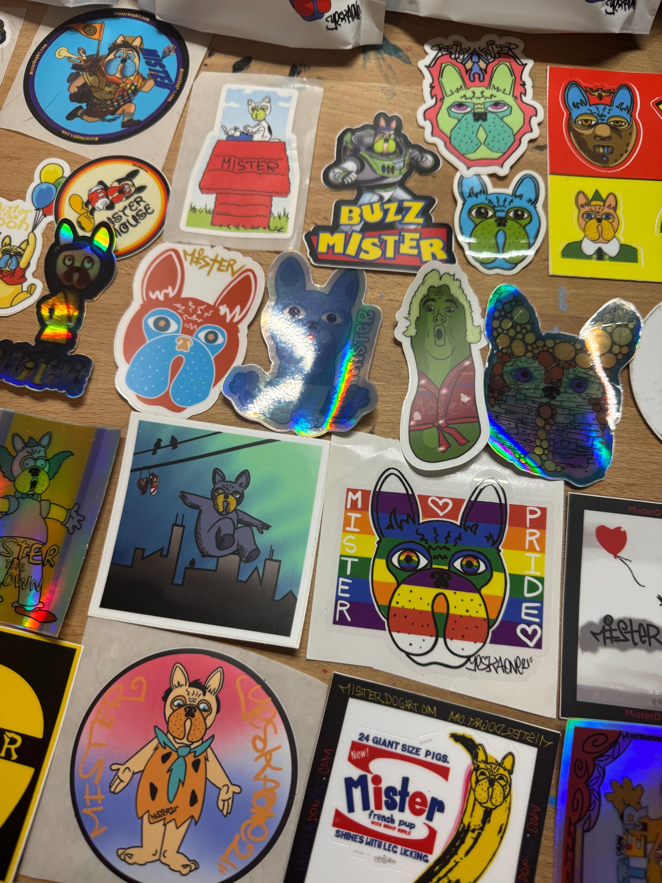 Mister Sticker Pack (20 Stickers) - Etsy