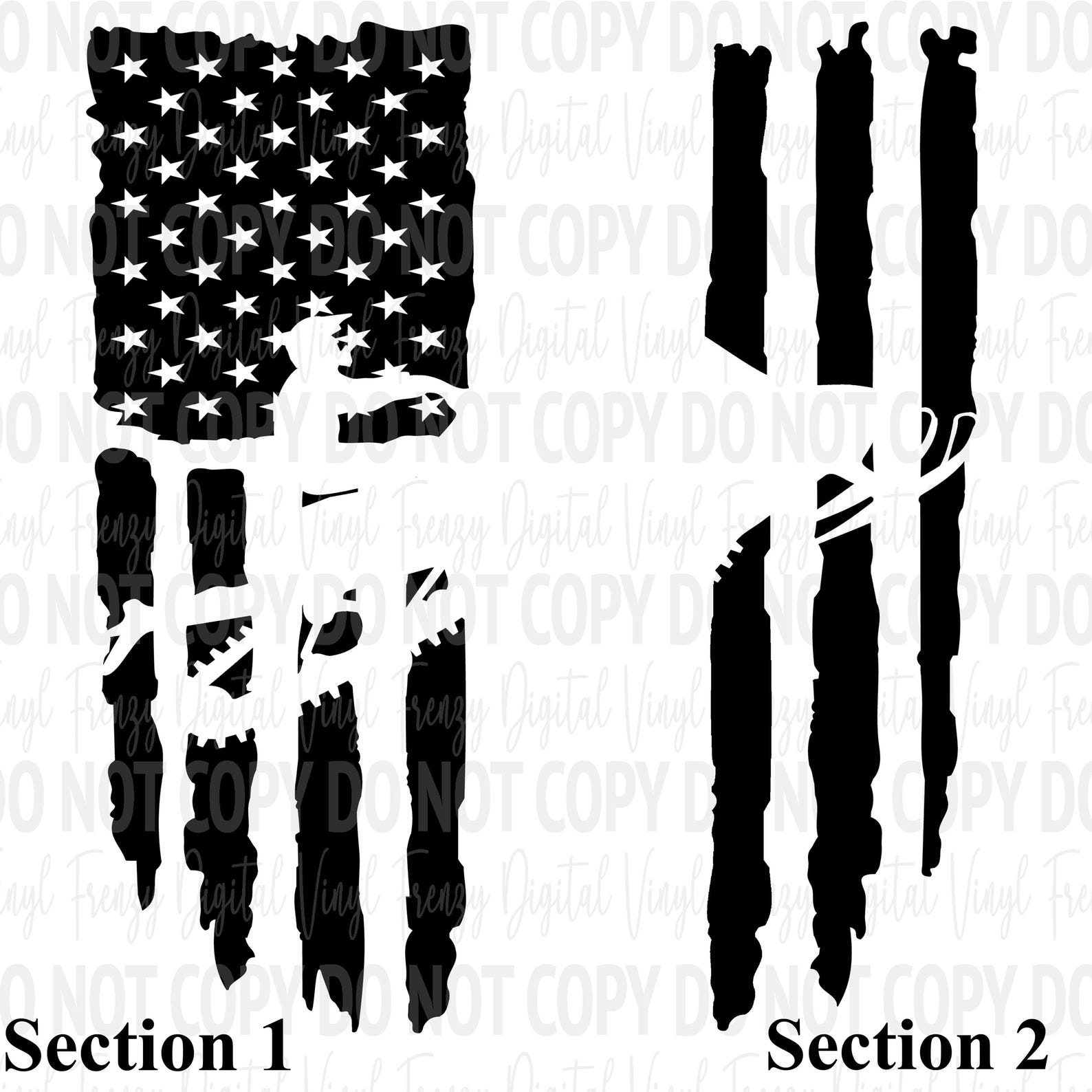 Snowmobile American Flag Vinyl Decal | Trailer, Truck, SUV - Etsy