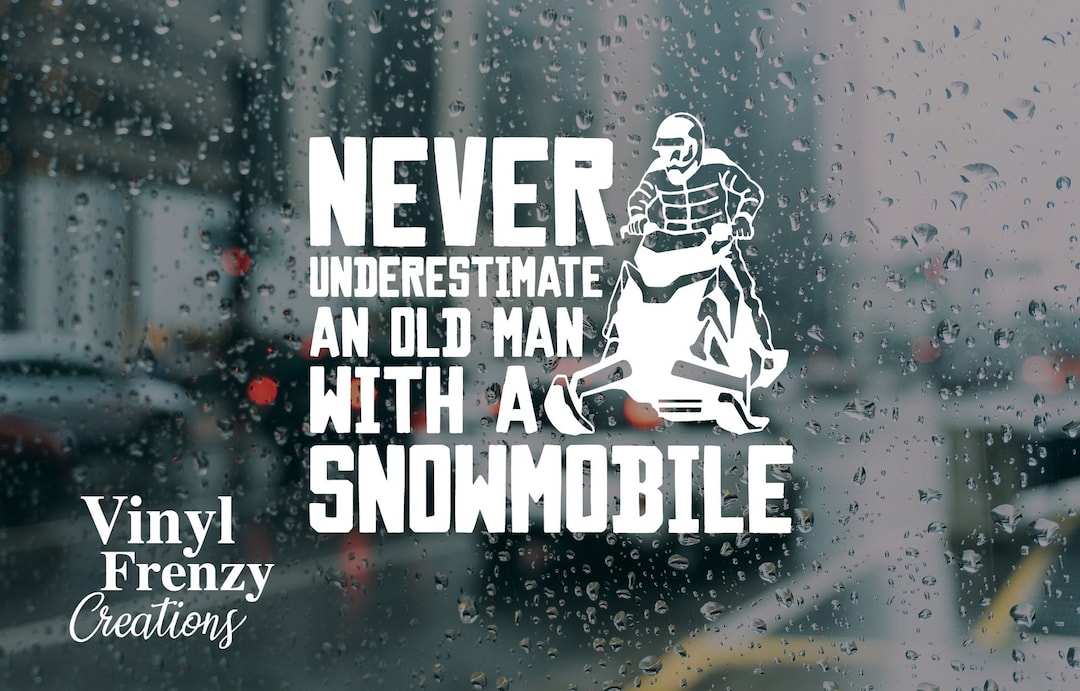 Snow Life Decal Snowmobile Decal Vinyl Decal Snow Lover Sticker ...