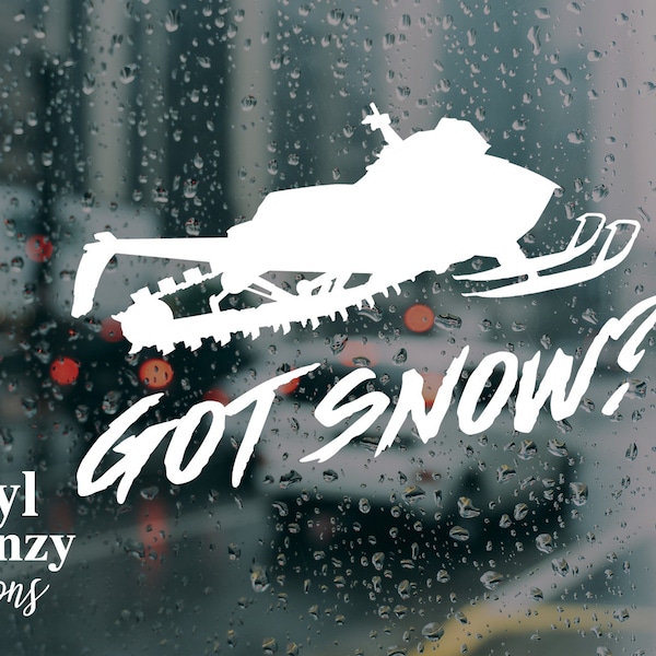 Ski Doo Snowmobile Vinyl Decal With Trees Snowmobile Decal With ...