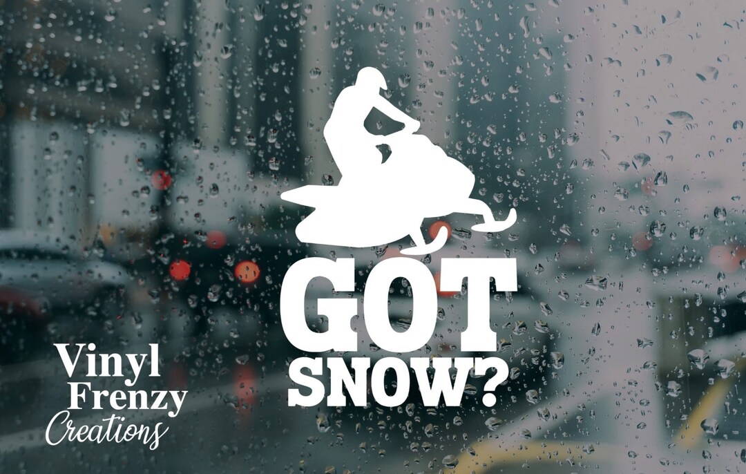 Got Snow I Dont Snore I Dream Im a Snowmobile Snow Life Decal ...