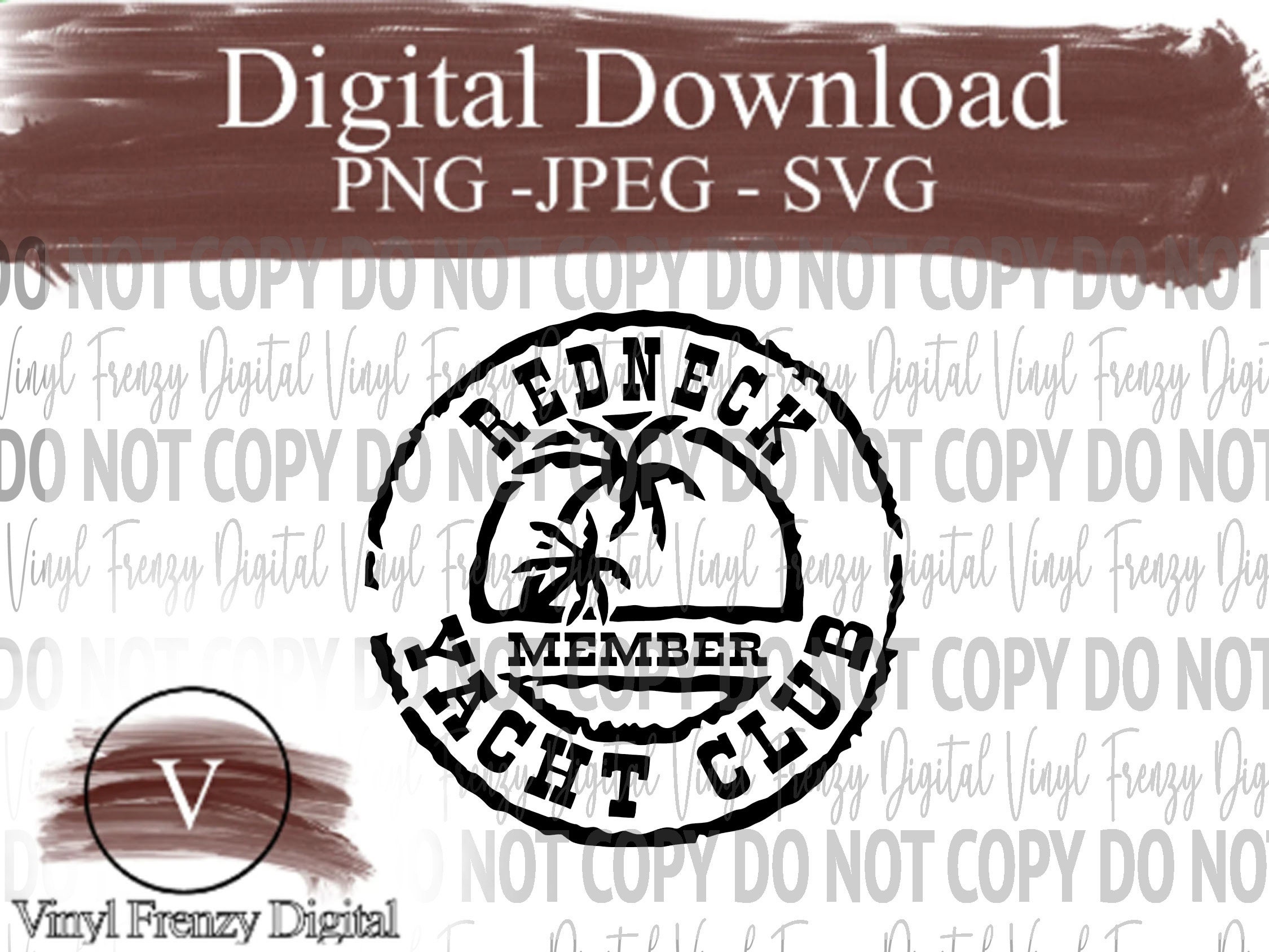 Redneck Yacht Club Svg - Etsy