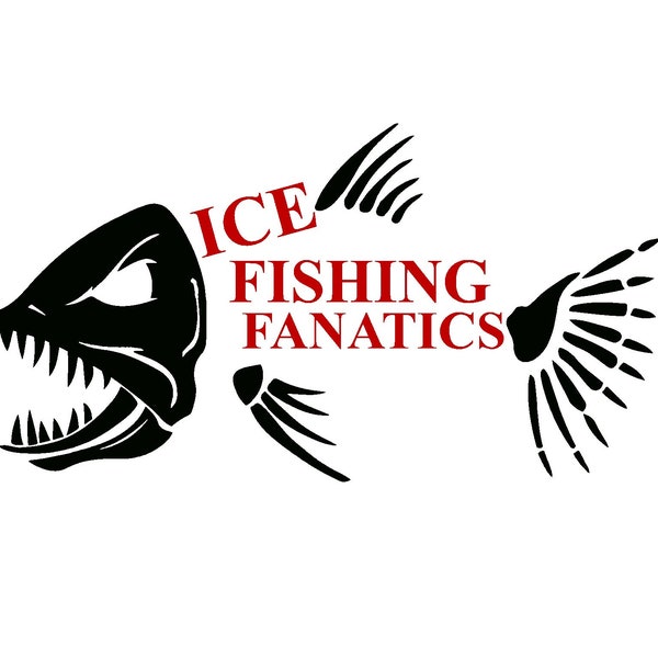 Ice Fishing Decals - Etsy