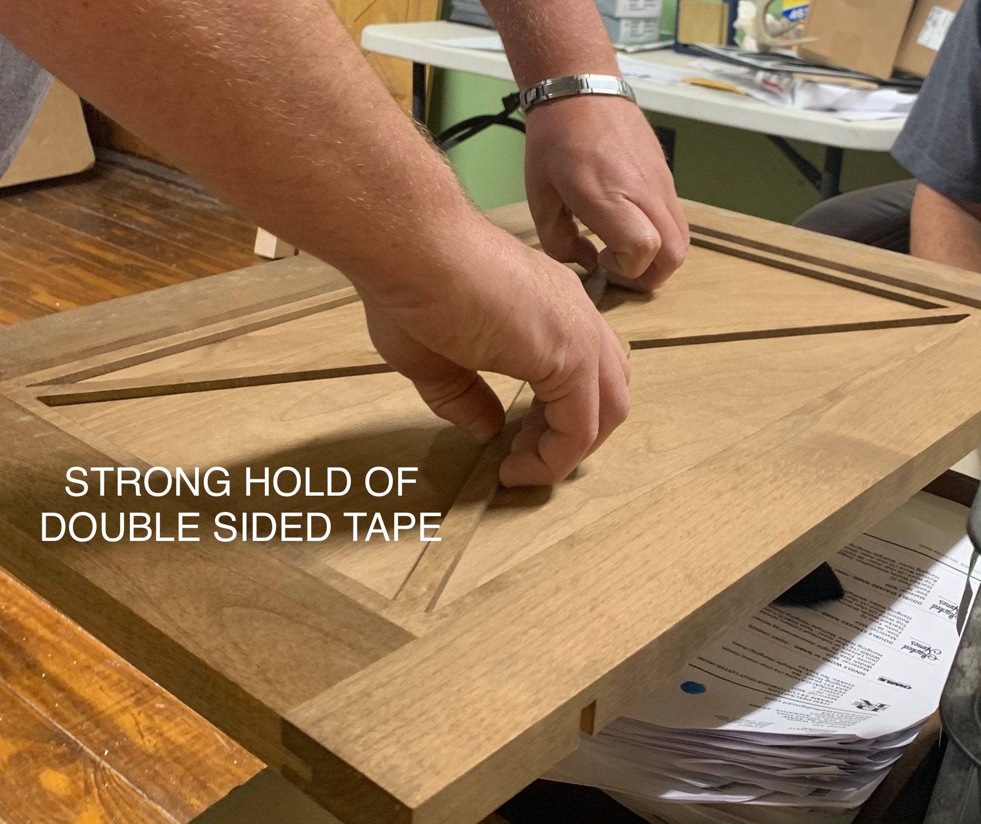 DOUBLE-SIDED TAPE Ten 10 Strips for Easy Installation of | Etsy