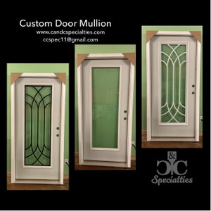 Entrance Door - Window - Sliding Glass Custom MULLION INSERTS up to 26 ...