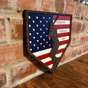 Baseball Sign Personalized Name Baseball Plate Baseball Plate Name ...