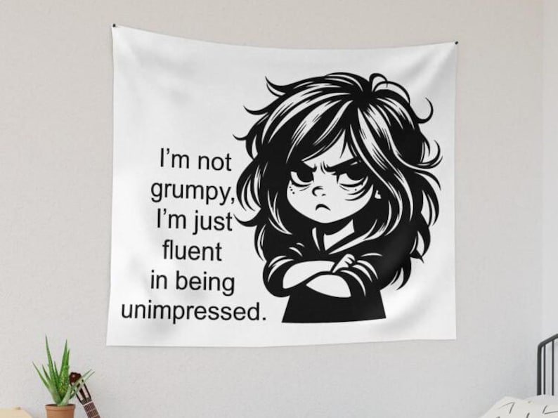 Grumpy Girl, Digital File, Daughters, PDF, SVG, Png, JPG, Laser ...