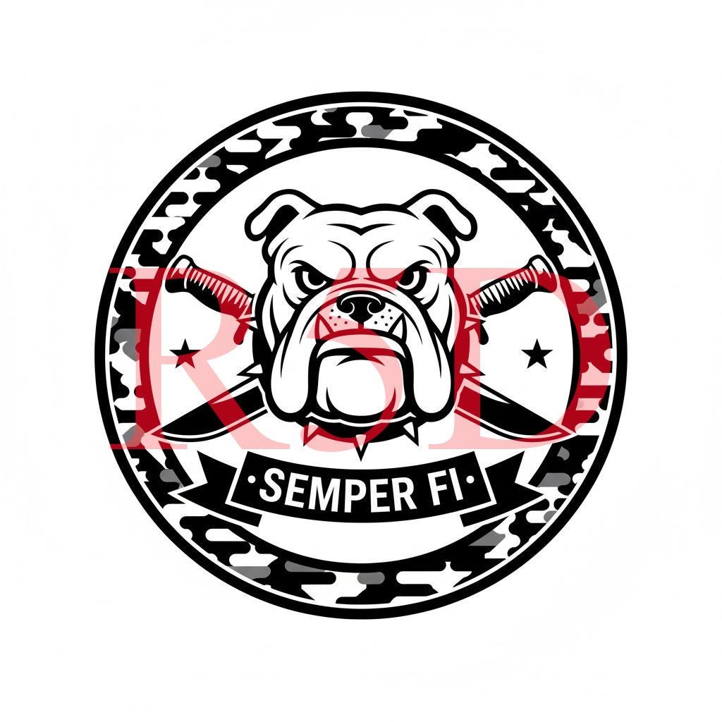 Marine Corps Mascot Bulldog SVG Bundle, Semper Fi (digital File) - Etsy
