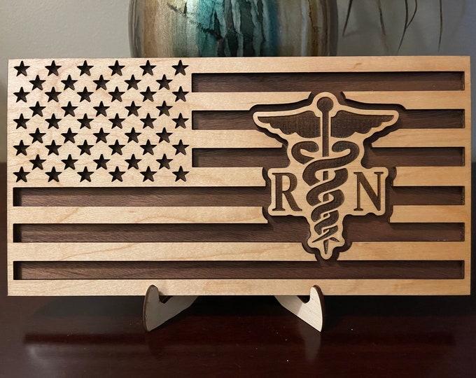 Nurse Thin Line Flag - Etsy