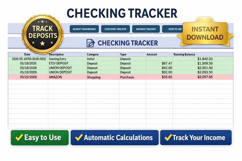 Personal Budget Tracker Pro – Excel Workbook or Google Sheets - Etsy