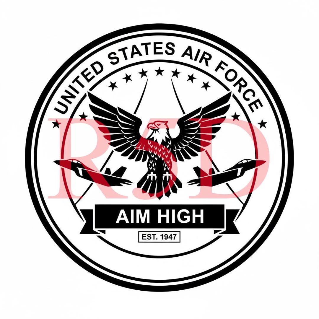 USAF Insignia SVG, Jpg, Pdf, PNG, United States Air Force Logo ...