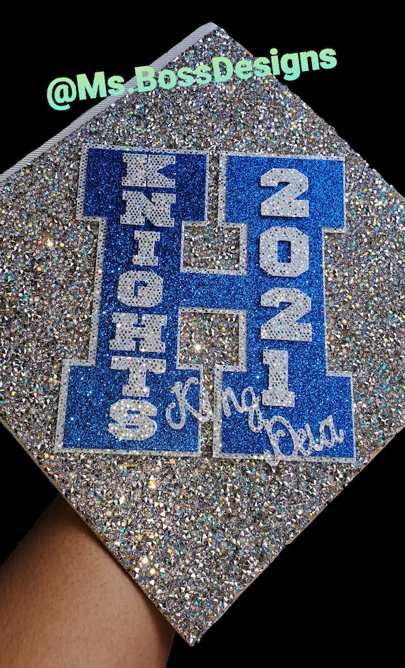 Bedazzled Graduation Cap Ideas