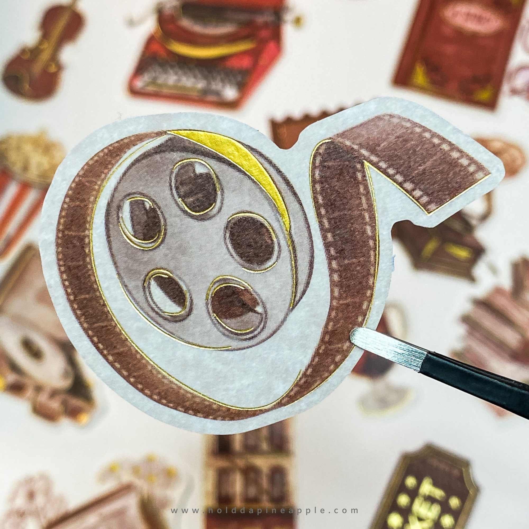 45 Pcs Cinema Movie Kawaii Sticker , Bullet Journal, Scrapbooking ...