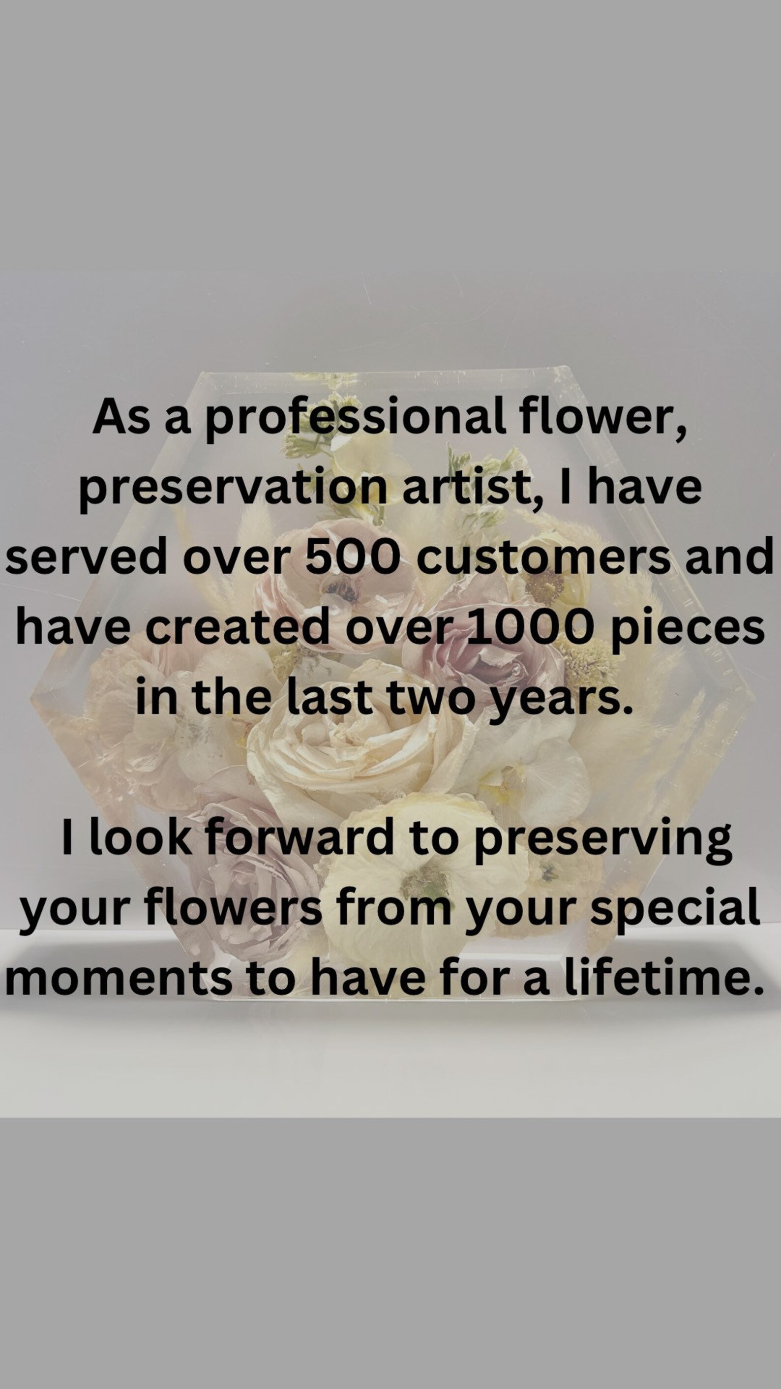 Alphabet Floral Preservation Flower Preservation Letter - Etsy