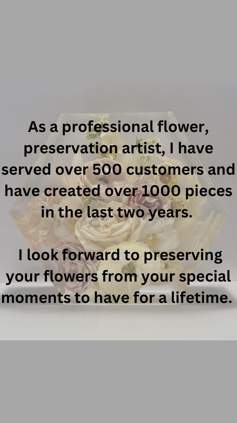 Alphabet Floral Preservation Flower Preservation Letter - Etsy