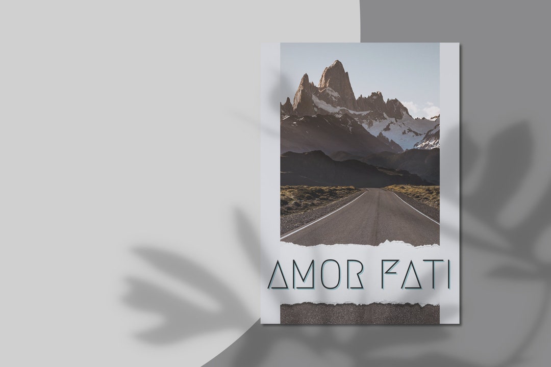 Amor Fati Stoic Quote Digital Download Print, Love of Fate, Stoicism ...