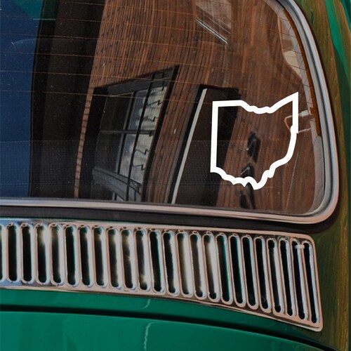 Ohio State Decal / Ohio Area Code Car Decal / Ohio Sticker / - Etsy