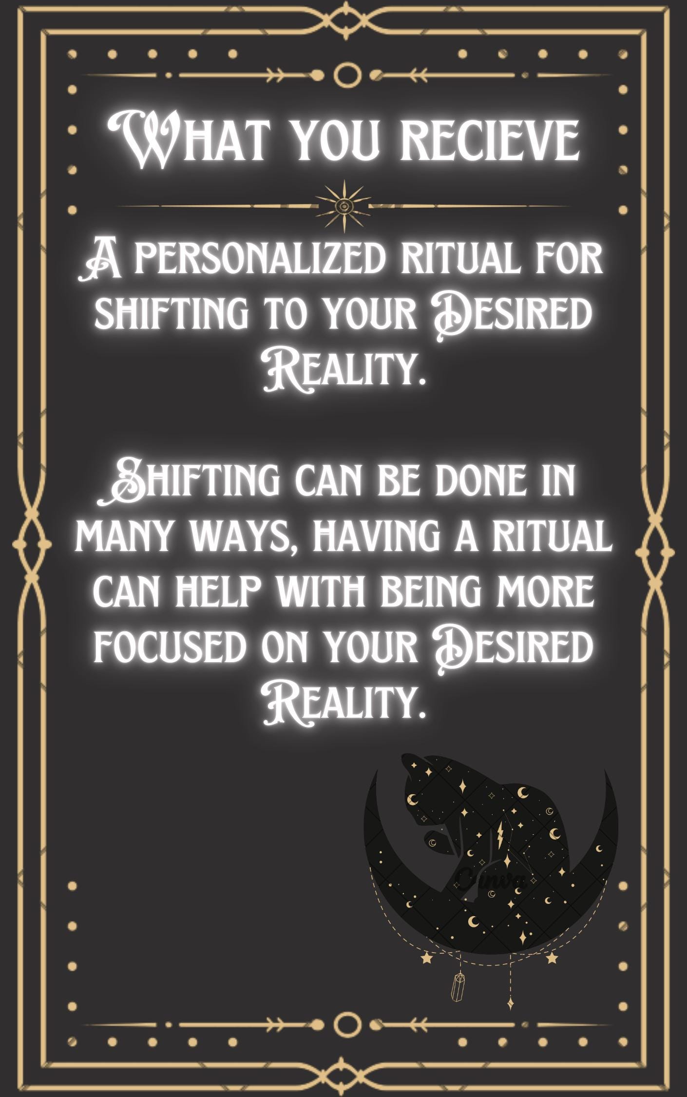 Personalized Shifting Ritual - - Desired Reality - - Shifting - - - Etsy