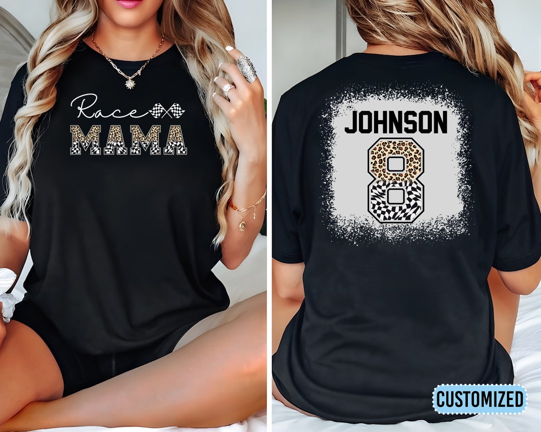 Race Mama Custom Shirt, Race Mom Shirt, Racing Mom Tee, Racing Season ...