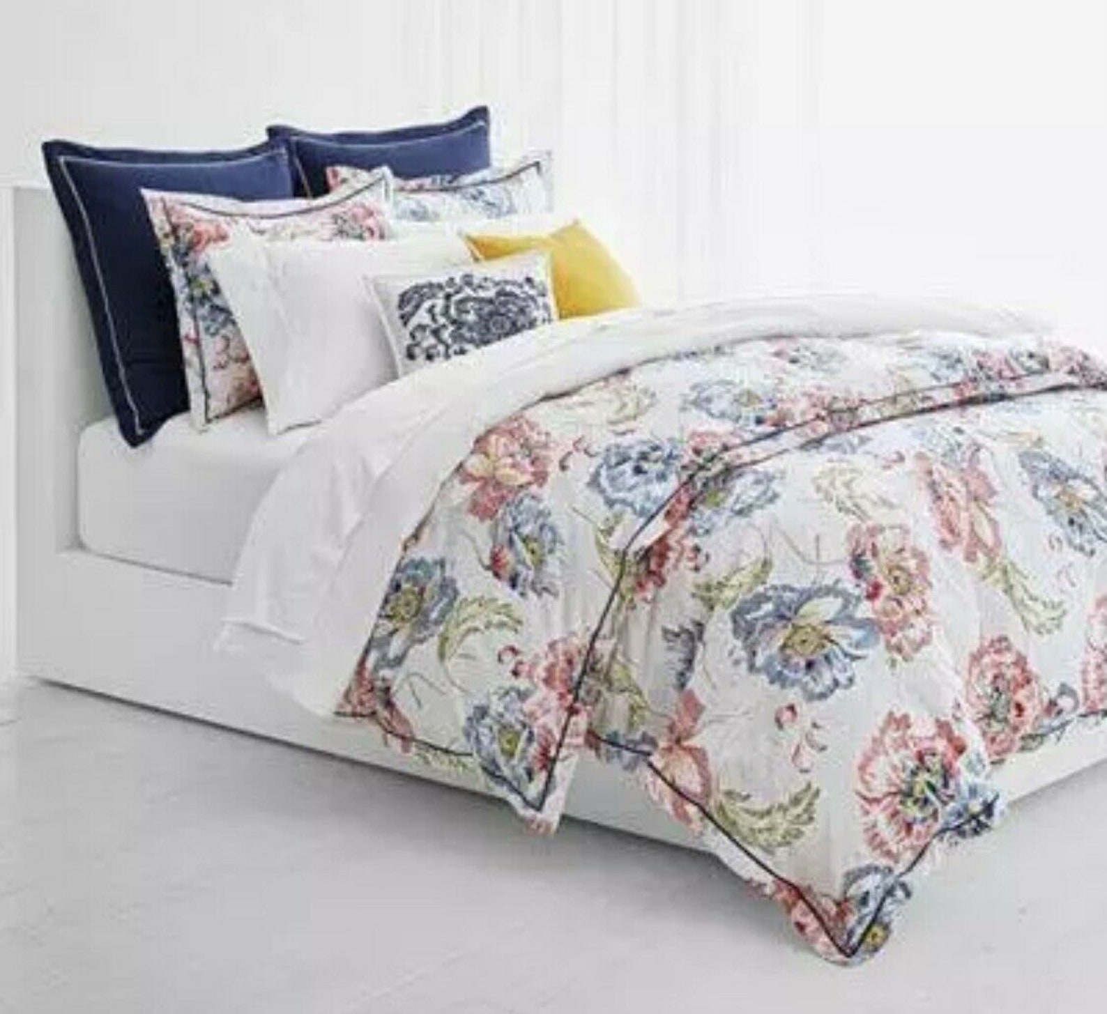 Brand New RALPH LAUREN Isadora Floral 3pc Full/queen Duvet Set - Etsy