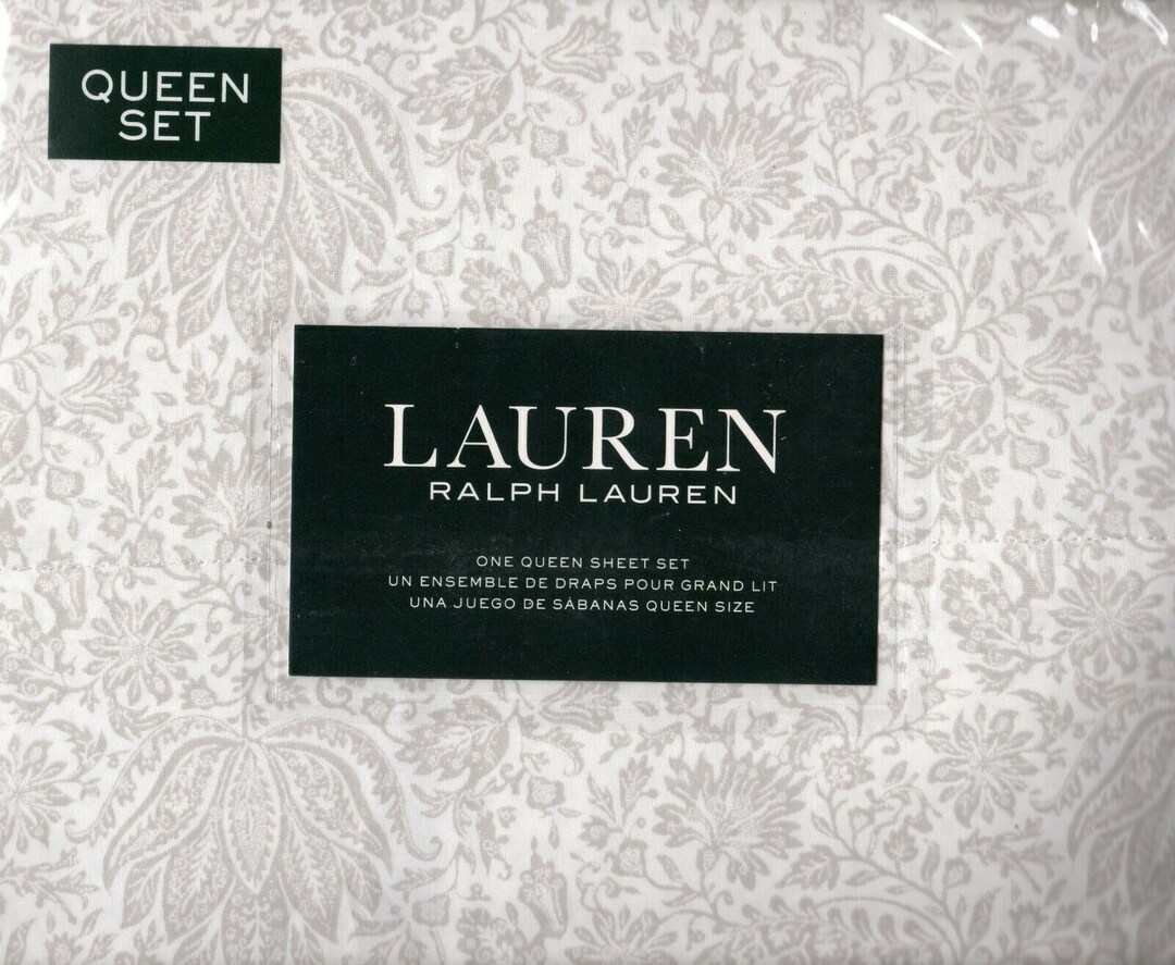 Ralph Lauren Queen Sheet Set